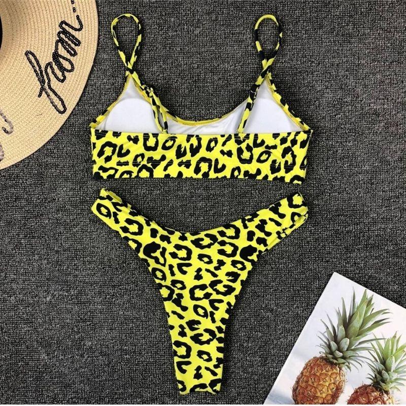 Maillot de Bain Léopard Fluo | Miss Léopard
